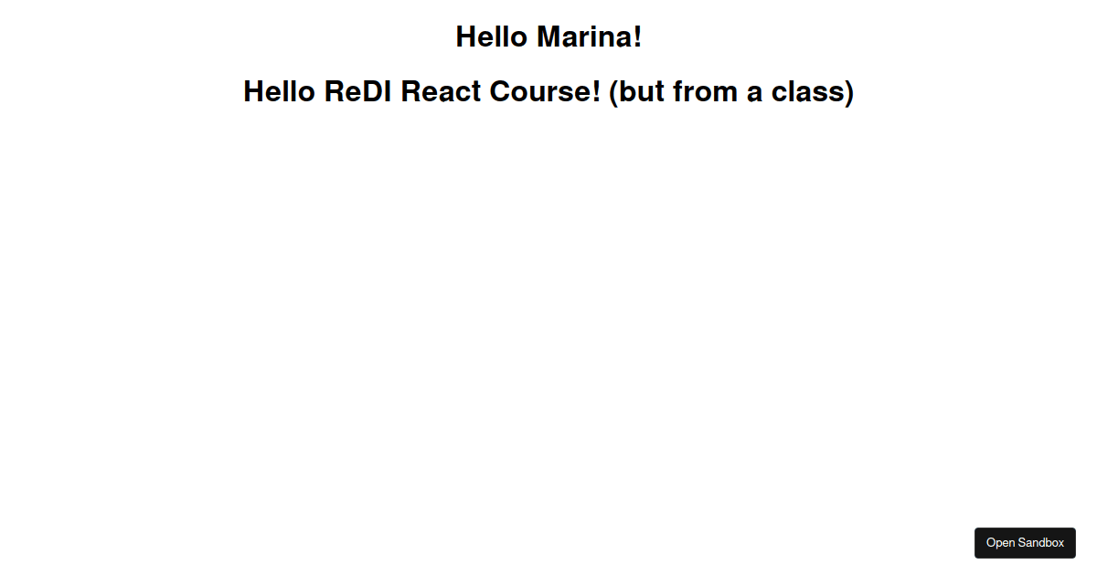 redi-react-week-03-simple-component - Codesandbox