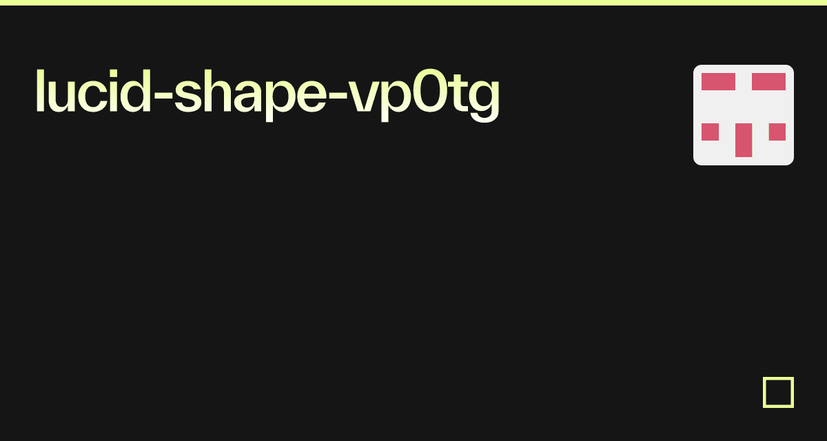 lucid-shape-vp0tg - Codesandbox