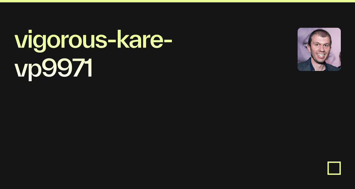 vigorous-kare-vp9971 - Codesandbox