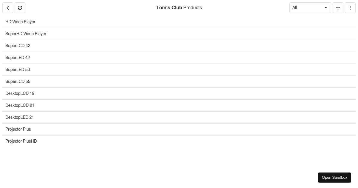 Overview Devextreme Toolbar Codesandbox