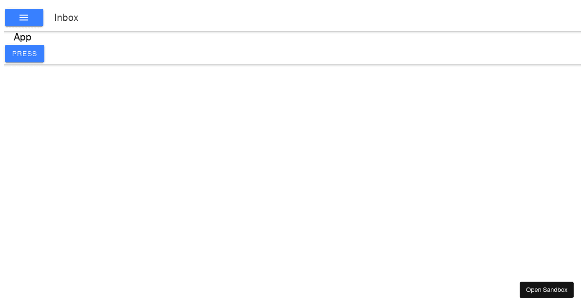 Ionic React (forked) - Codesandbox