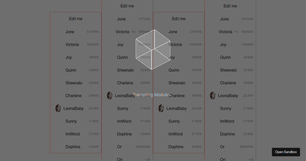 leaderboard-with-react - Codesandbox