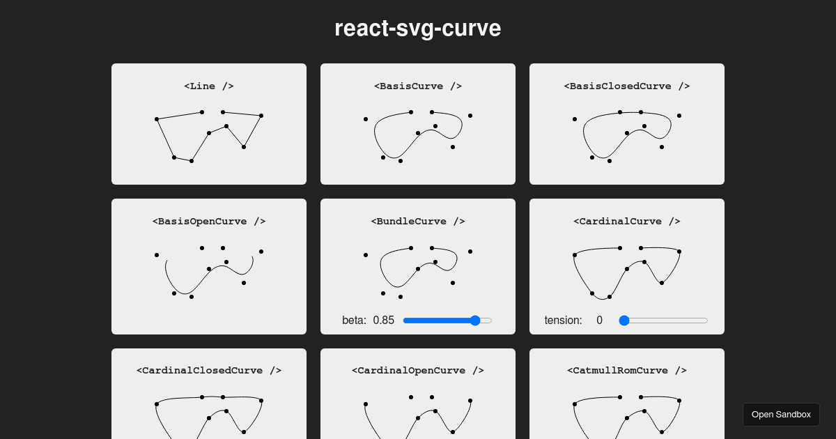 react-svg-curve (forked) - Codesandbox