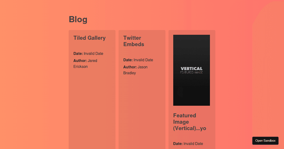 headless-wordpress-react-demo-starter (forked) - Codesandbox headless-wordpress-react-demo-starter (forked) - Codesandbox