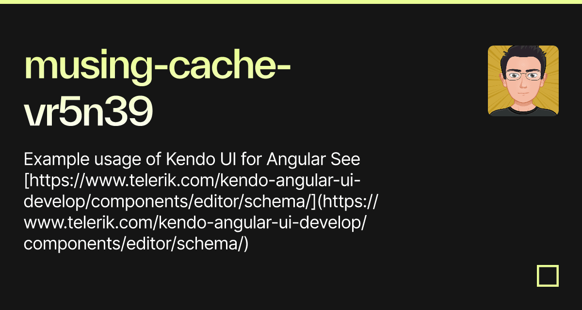 musing-cache-vr5n39 - Codesandbox