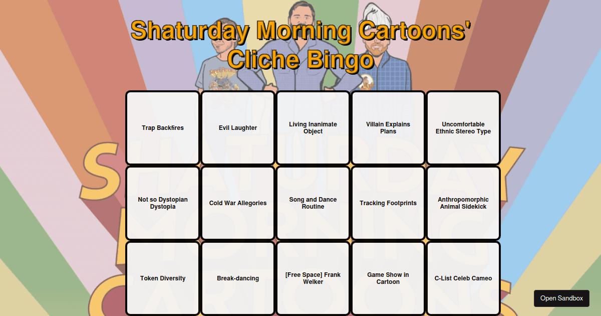 Bingo (forked) - Codesandbox