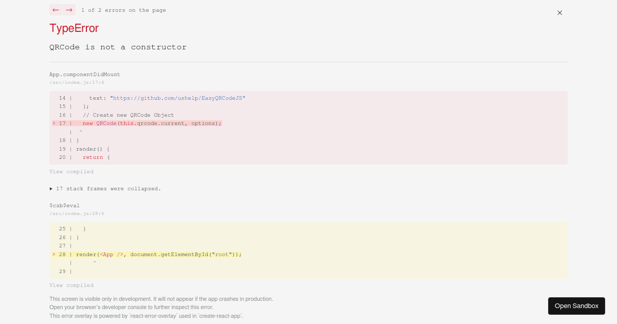 1 - React hello world - Codesandbox 1 - React hello world - Codesandbox