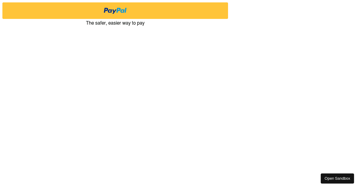 paypal-venmo integration - Codesandbox