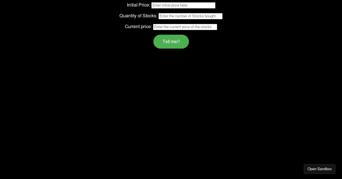 profitloss-mark-14 - Codesandbox