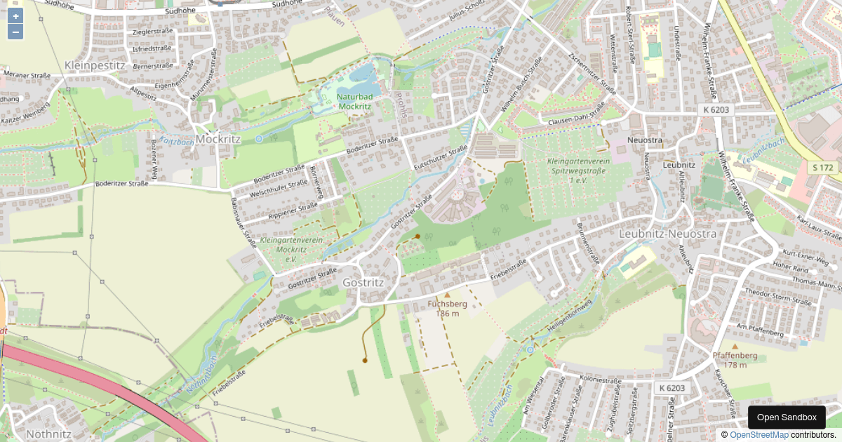 OL example-code for styling - Codesandbox