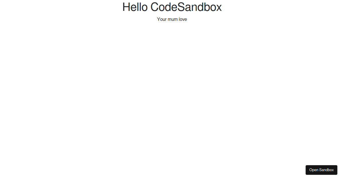 Typewriter - Codesandbox
