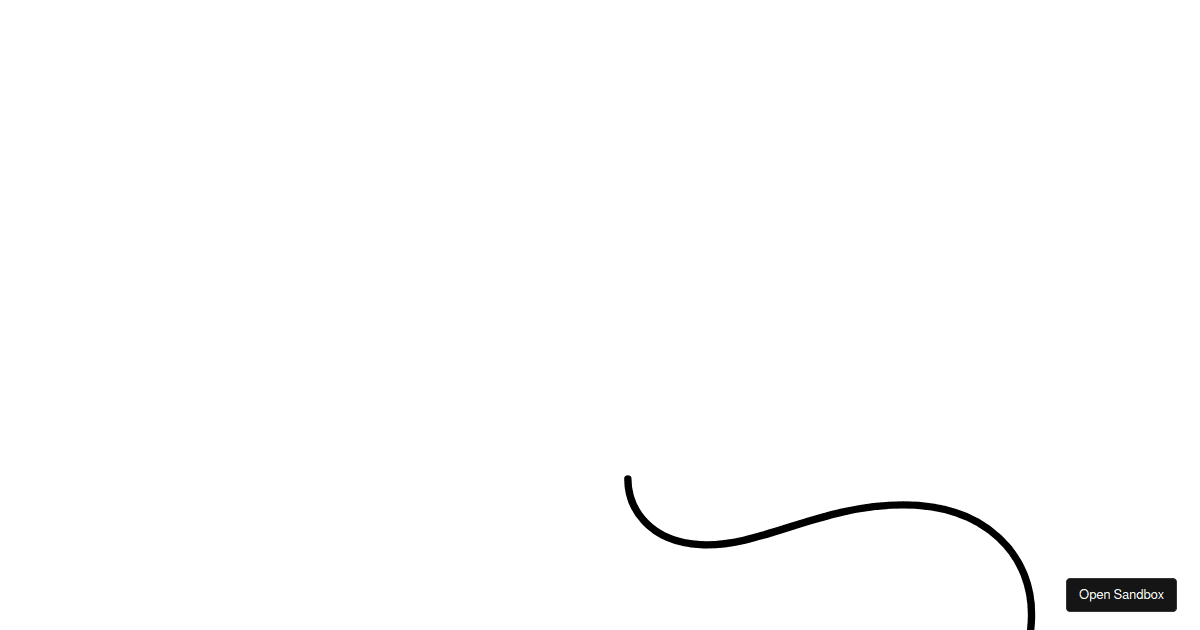 Svg scroll line drawing - Codesandbox