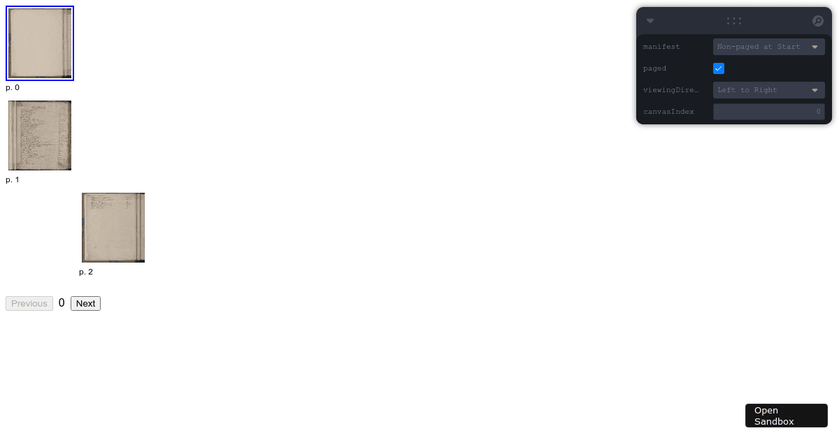 iiif-thumbnails - Codesandbox