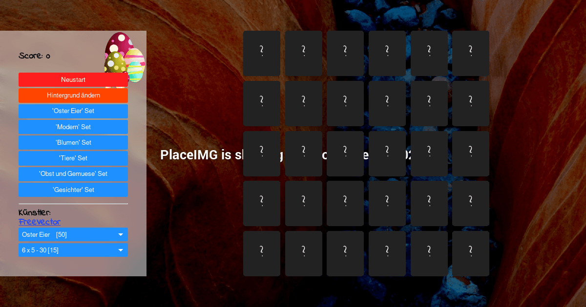 memory (forked) - Codesandbox