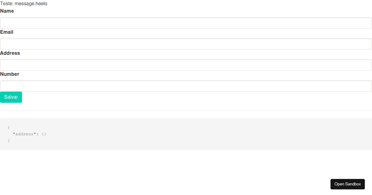 Vue Nested Forms Codesandbox