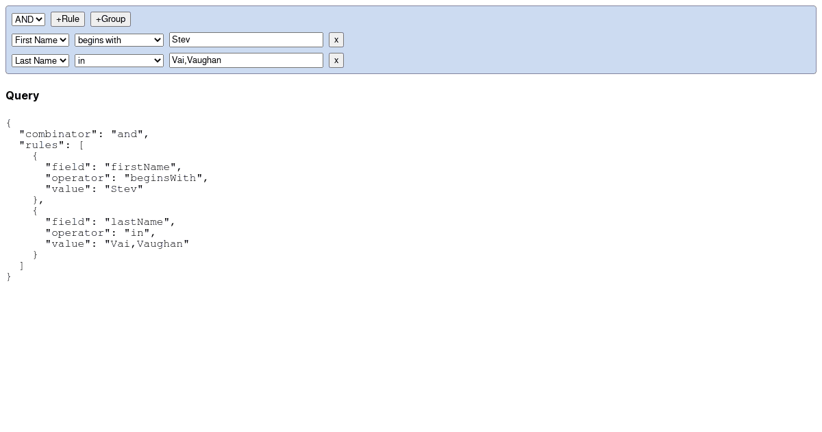 react-querybuilder-next-example - Codesandbox