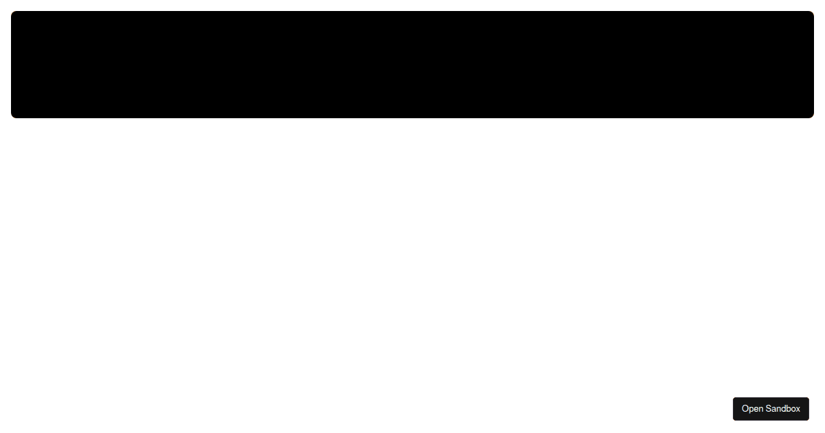 React Native Forked Codesandbox