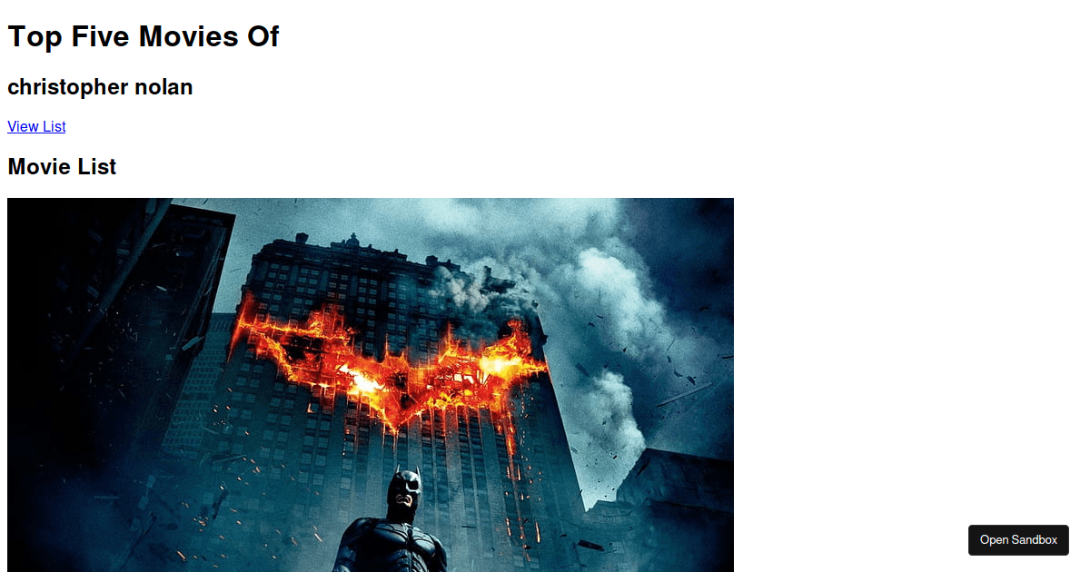 Html Css Project Done Codesandbox 0522