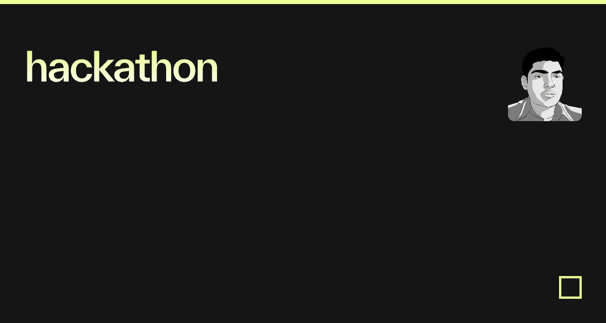 hackathon - Codesandbox