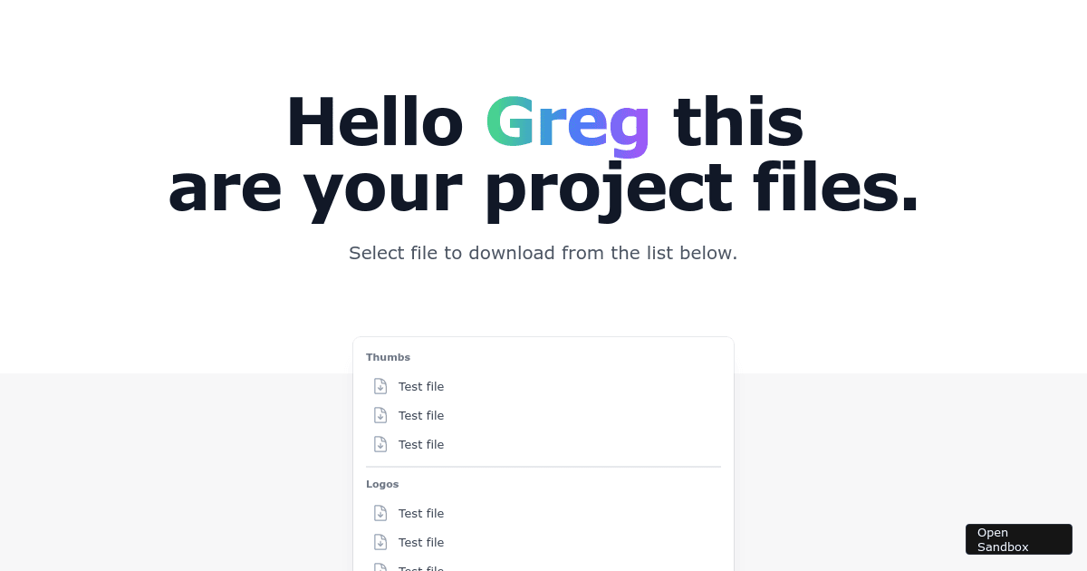 file-sharing-page - Codesandbox