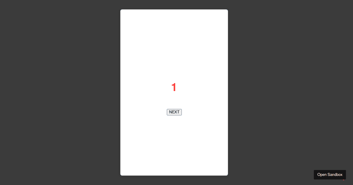 React Magic Hat example - Codesandbox