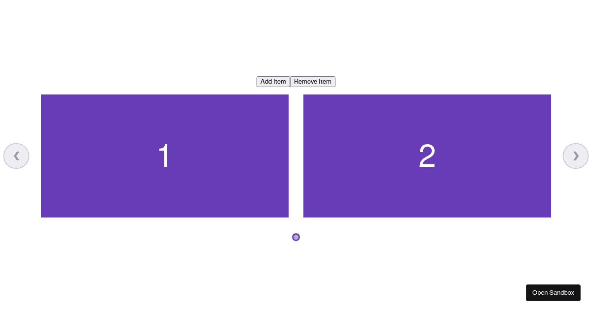 react-elastic-carousel (forked) - Codesandbox
