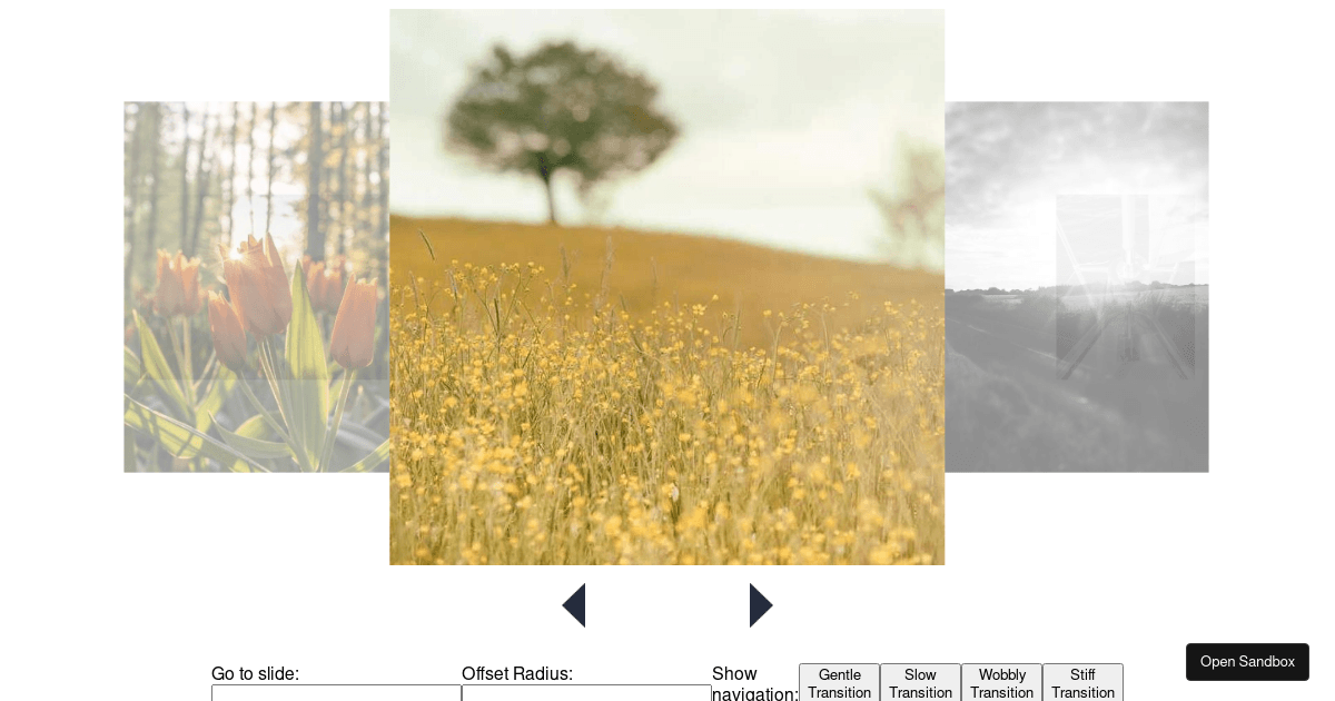 react-3d-spring-carousel with swipe (forked) - Codesandbox