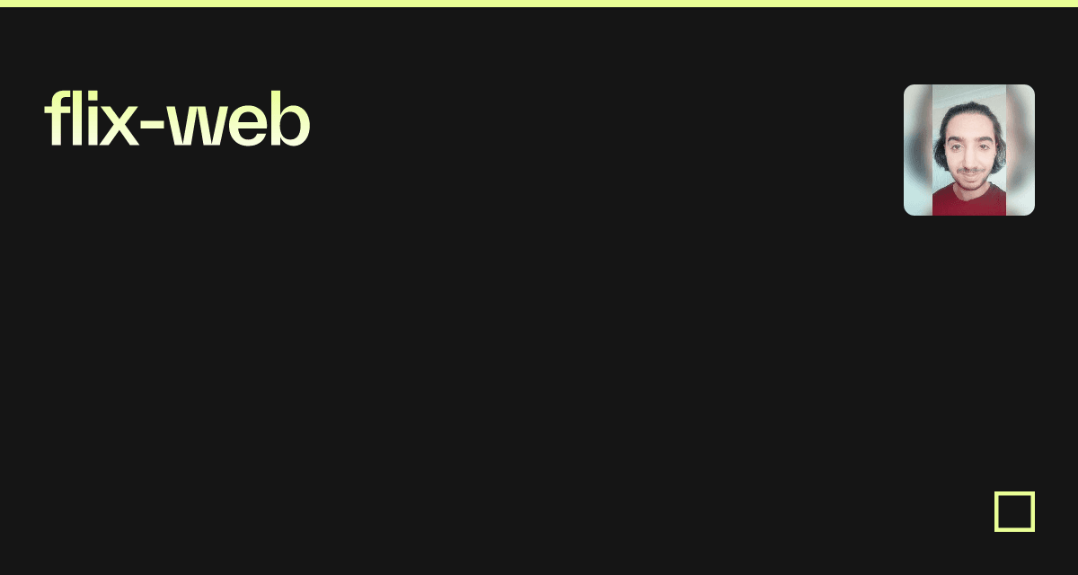 flix-web - Codesandbox