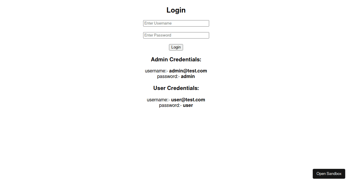 role-based-login - Codesandbox