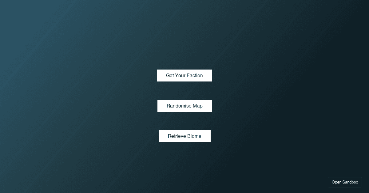 AoE Random Generator - Codesandbox