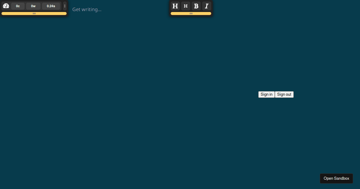 contention/writer - Codesandbox