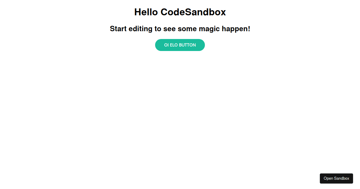 Elo UI - Codesandbox