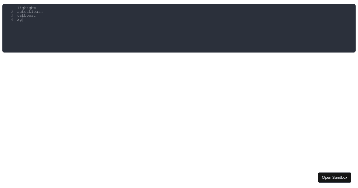 React Code Auto Typing Demo Forked Codesandbox