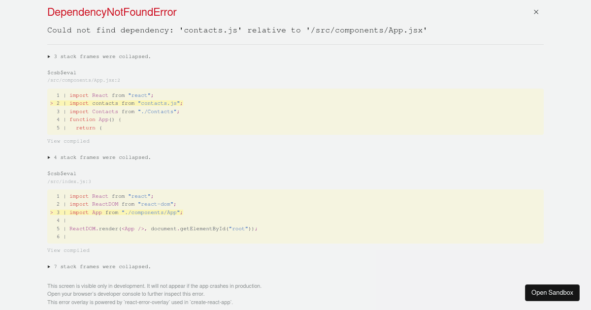 React Props Practice (forked) - Codesandbox