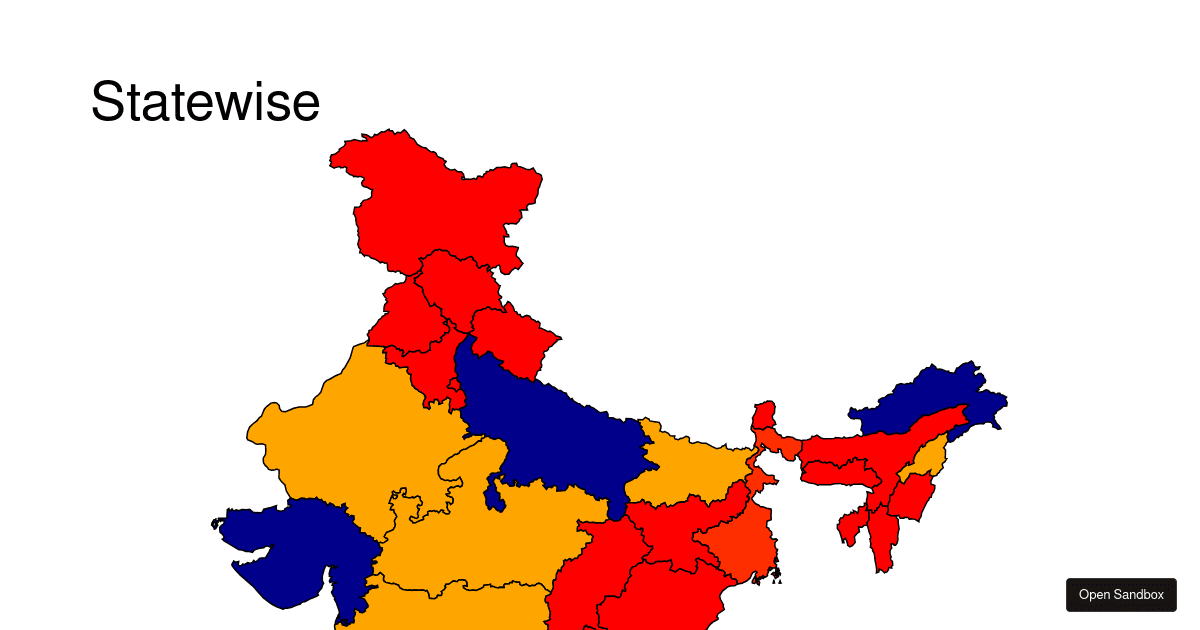 india map color (forked) - Codesandbox