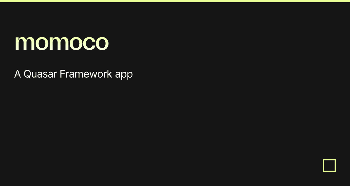 momoco - Codesandbox