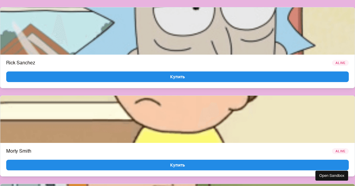 Mantine React Query Axios Template Codesandbox