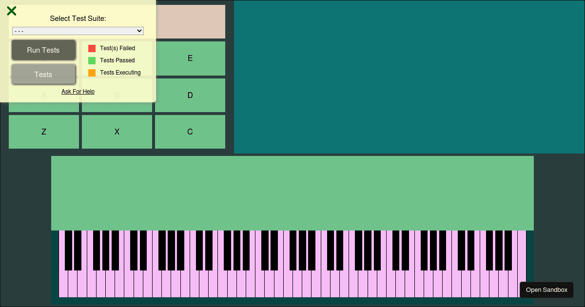 synthesizer-react - Codesandbox