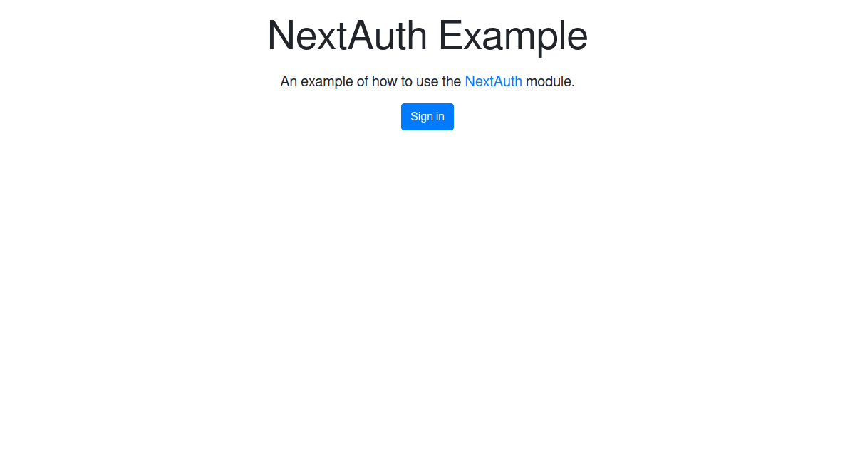 next-auth-examples - Codesandbox