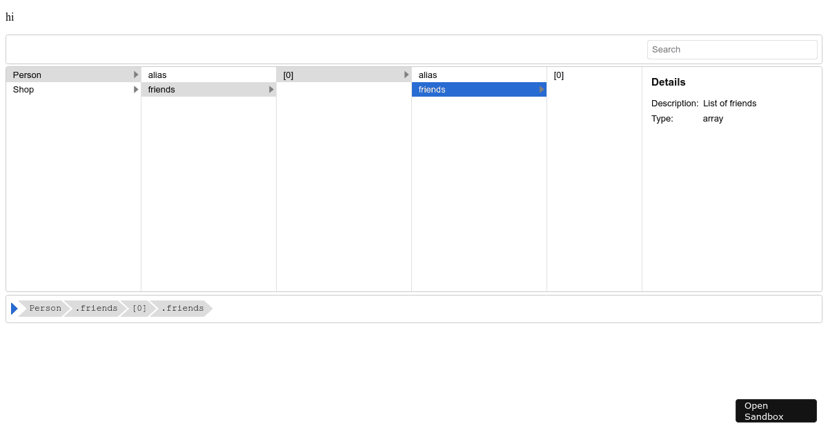 Json Schema Inspector Playground Forked Codesandbox