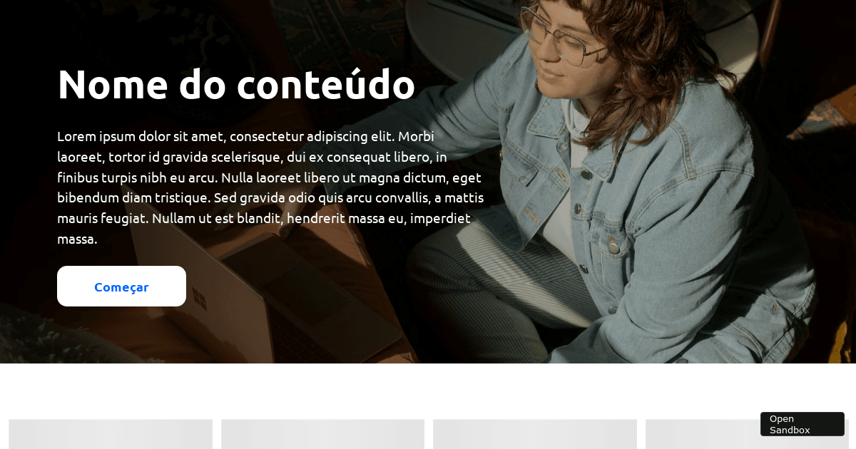 Netflix Content Modal - Codesandbox