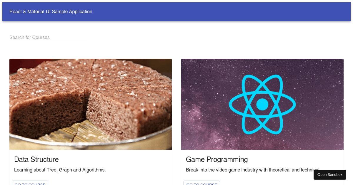 course-list-sample - Codesandbox