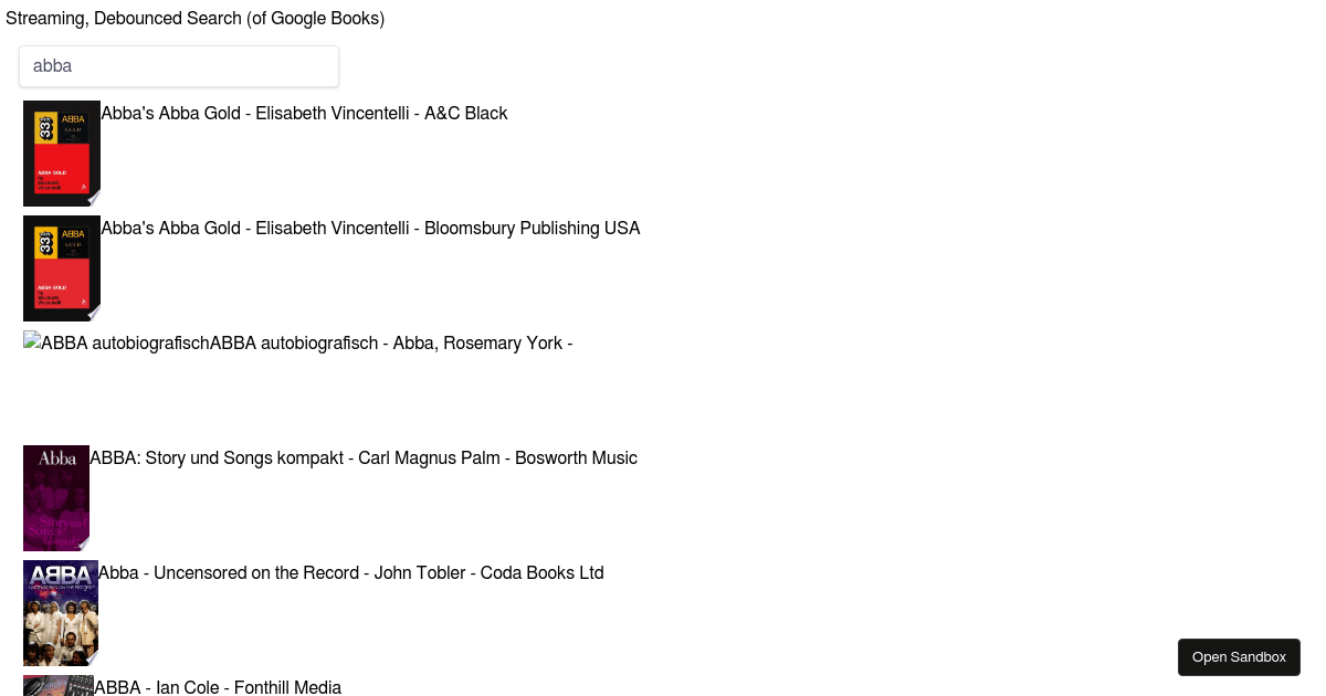 debounced search - polyrhythm-react - Codesandbox