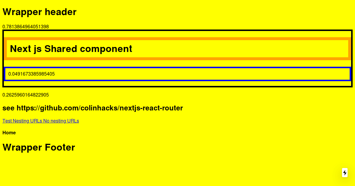 Next Js React Router Demo Codesandbox