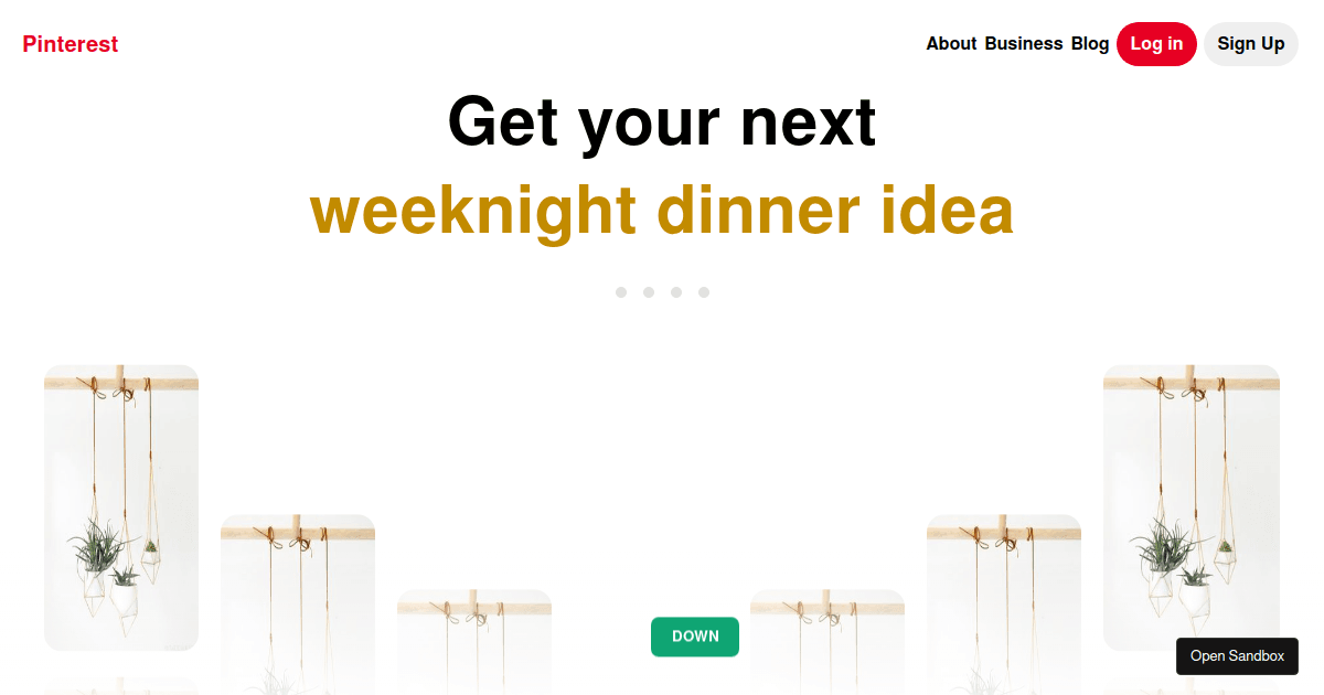 pinterest-project - Codesandbox