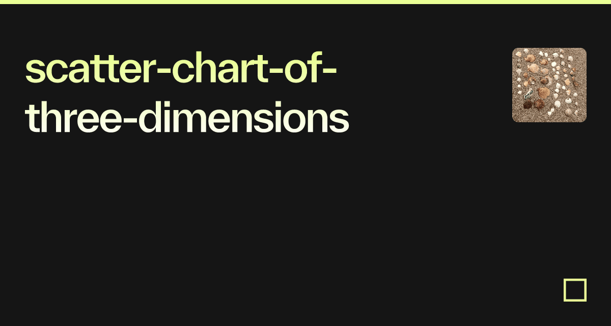 scatter-chart-of-three-dimensions - Codesandbox