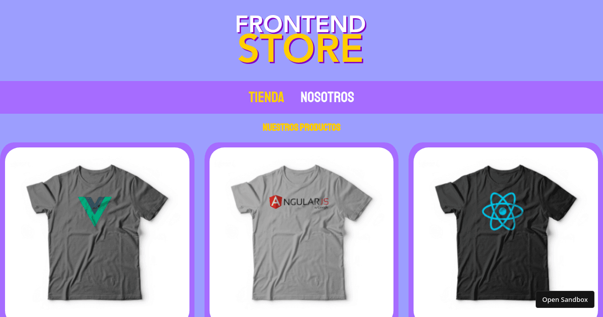 static - Codesandbox