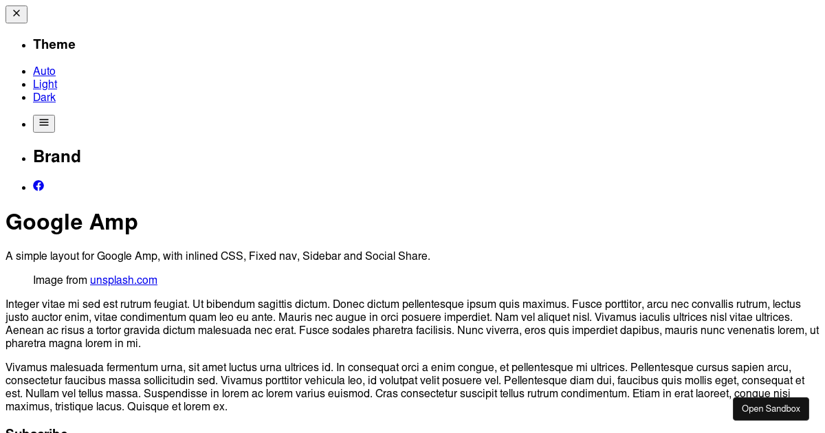 v1-google-amp - Codesandbox