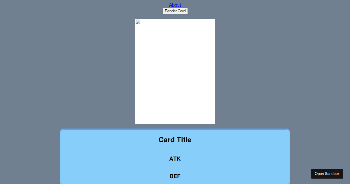 Fetching Data From Yu Gi Oh Api Codesandbox