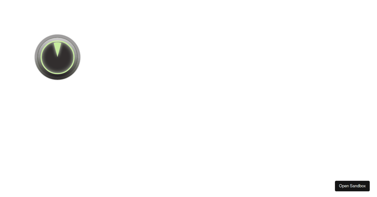 skins pack for react-rotary-knob (forked) - Codesandbox